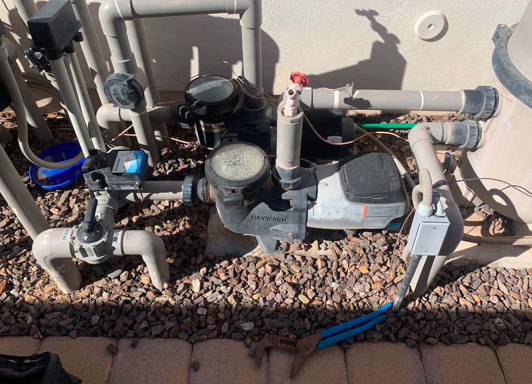 Variable speed pump installation with automation - Gilbert Arizona
